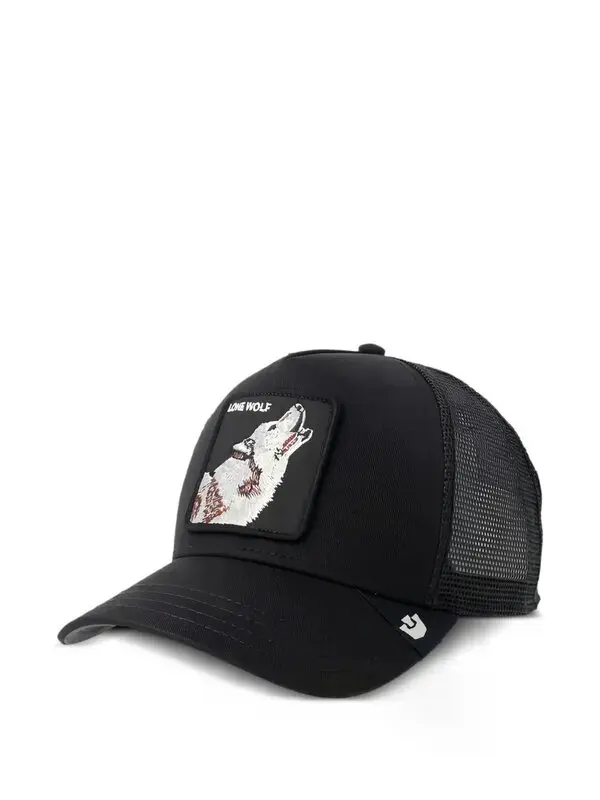GOORIN BROS Square-patch Cap - Black