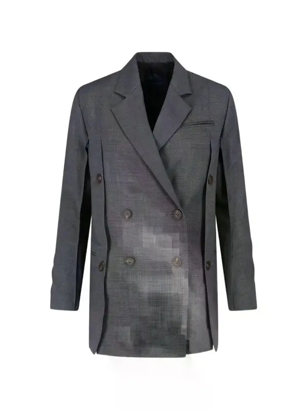 EUDON CHOI Double-breasted Coat - Grey