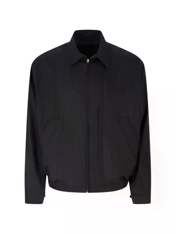 KAPTAIN SUNSHINE Pinstriped Zip Jacket - Blue