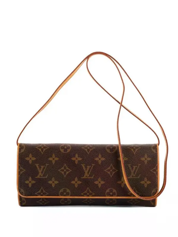 LOUIS VUITTON Twin Gm Crossbody Bag - Brown