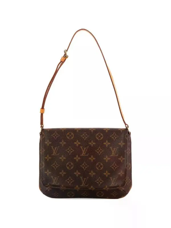 LOUIS VUITTON Musette Tango Shoulder Bag - Brown