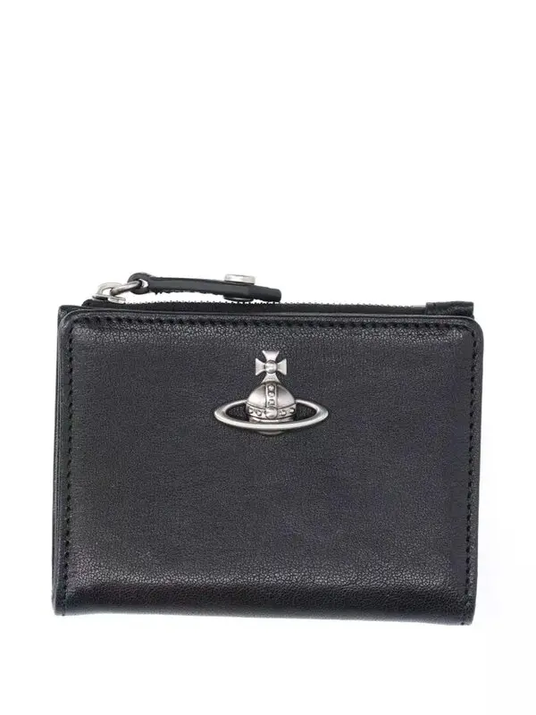 VIVIENNE WESTWOOD Zip-up Wallet - Black