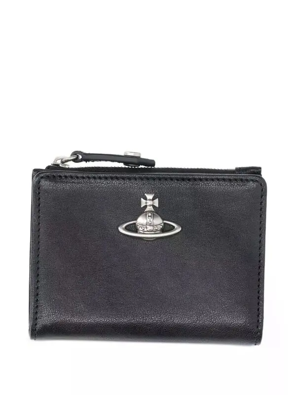 VIVIENNE WESTWOOD Zip-up Wallet - Black