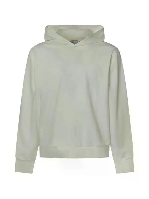 04651 / A TRIP IN A BAG Jersey Hoodie - White