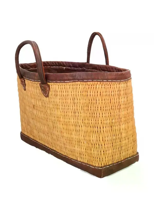 Vintage Wicker Tote Bag