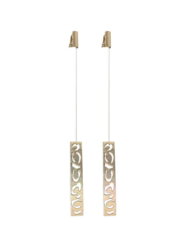 KRIZIA Pendant Clip-on Earrings - Gold