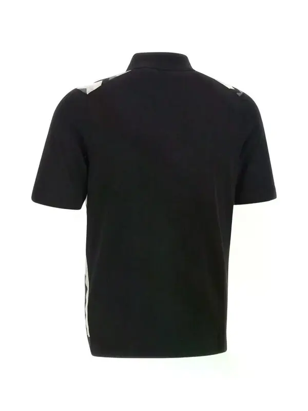 GRAN SASSO Chevron-jacquard Shirt