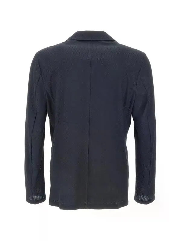 BOB Golden Logo-pin Patch-pocket Blazer