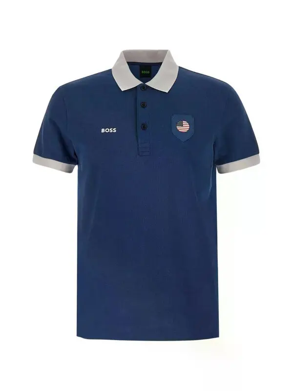 BOSS Paddy Polo Shirt - Blue