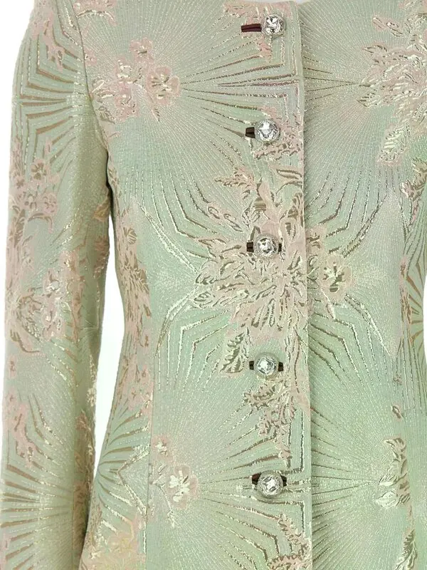 JACQUES Floral-jacquard Jacket