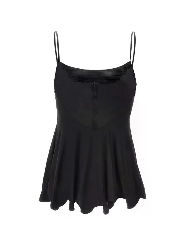 JACQUES Pleated Lace Top