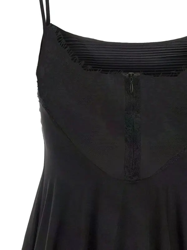 JACQUES Pleated Lace Top