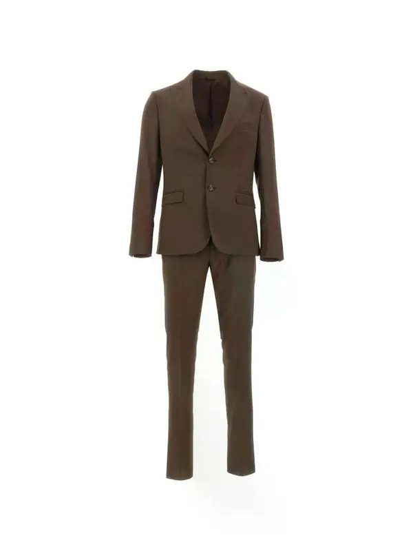UNGARO Single-breasted Two-piece Suit - Brown