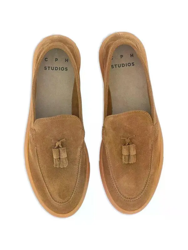 COPENHAGEN  Tassel Suede Loafers