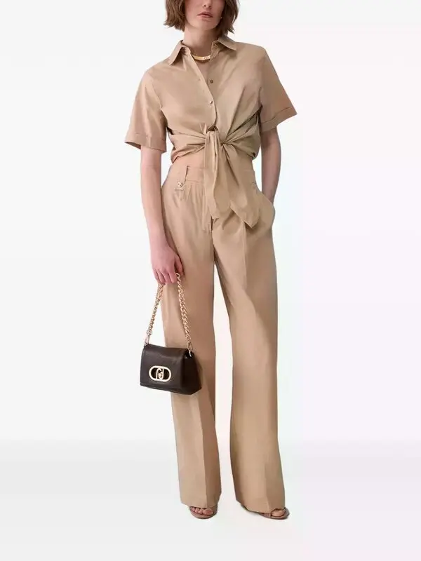 Liu Jo Tie-front Shirt - Neutrals