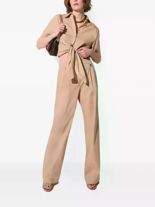 Liu Jo Tie-front Shirt - Neutrals