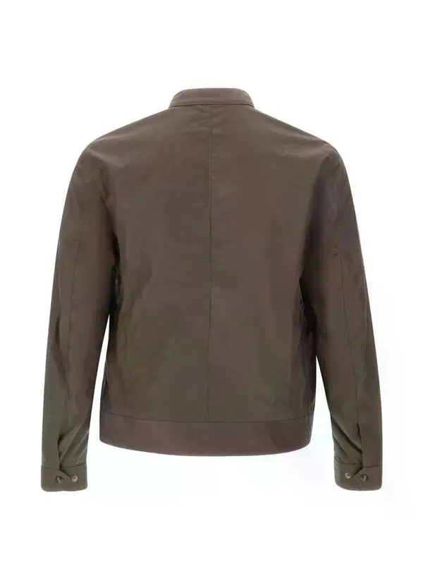 Belstaff Zip-up Waxed-cotton Jacket