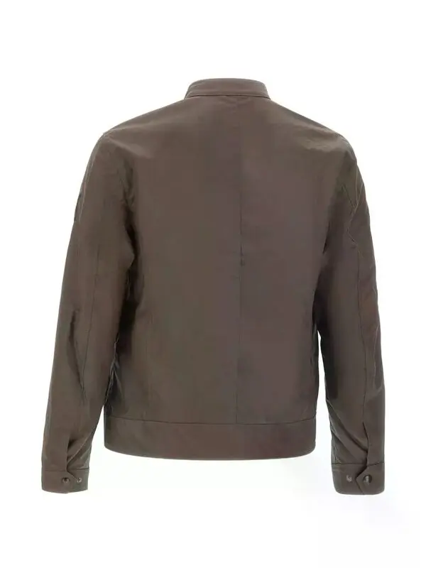 Belstaff Zip-up Waxed-cotton Jacket