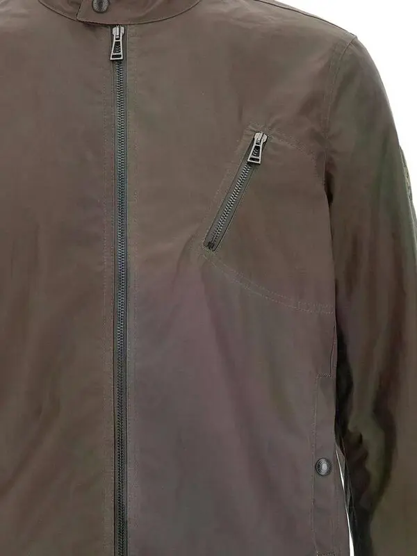 Belstaff Zip-up Waxed-cotton Jacket