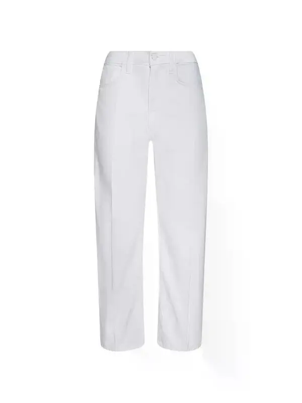 L'Agence Mallis Straight-leg Jeans - White