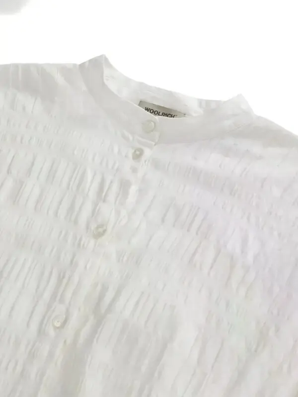 Woolrich Belted Short-sleeve Blouse