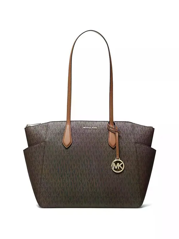 Michael Kors Marilyn Monogram-print Tote Bag - Brown
