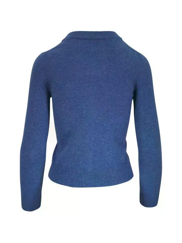 Veronica Beard Daro Long-sleeve Cardigan - Blue