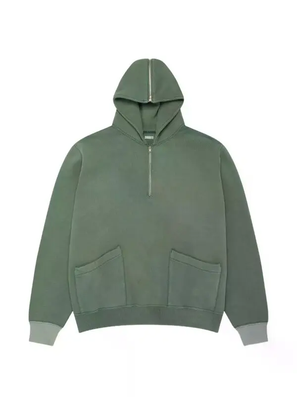 A.PRESSE Zip-fastening Hoodie - Green