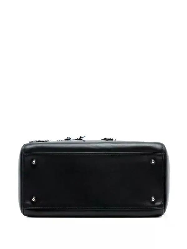 Dior 2016 Medium Lady Satchel - Black