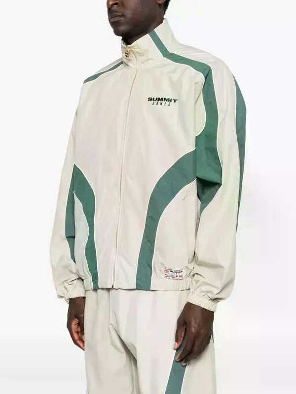 SUMMIT GAMES Colour Block Zip Jacket