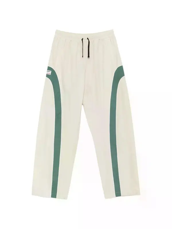 SUMMER GAMES Drawstring Panelled Trousers - Neutrals