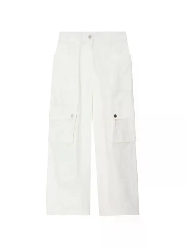 3.1 Phillip Lim Cotton Cargo Pants - White