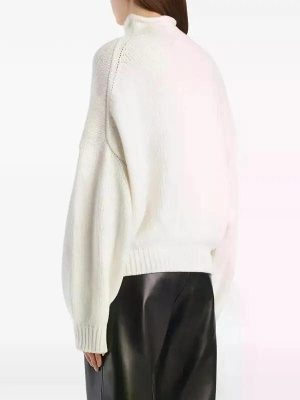 Khaite Juniper Cashmere Sweater - White