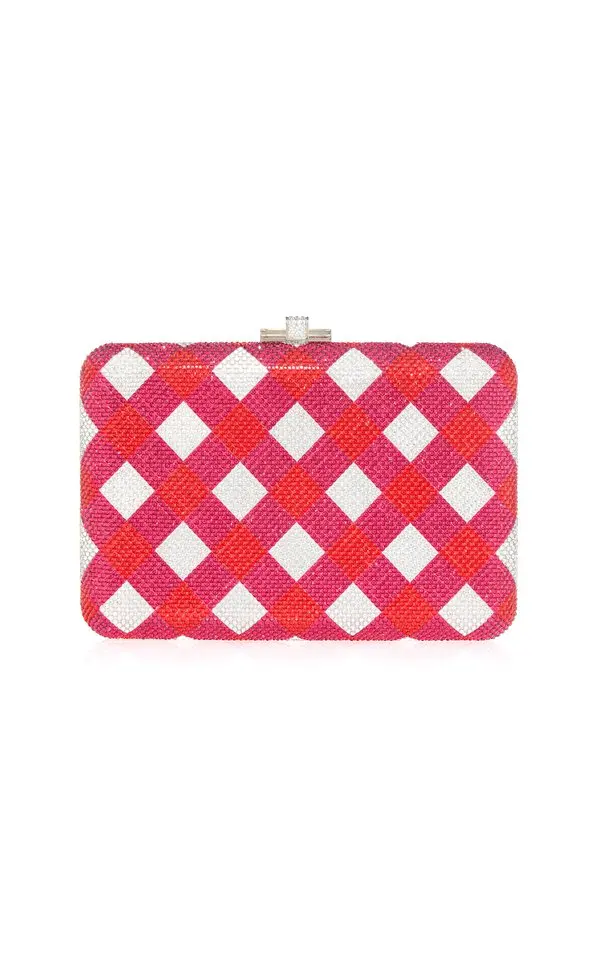 Judith Leiber Trattoria Slim Slide Clutch - Red
