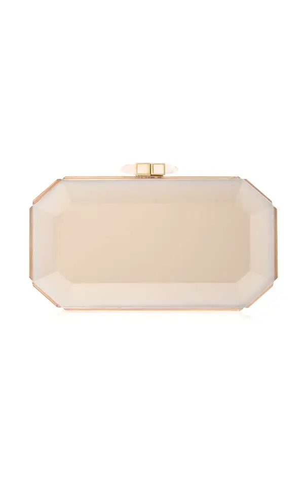 Judith Leiber Faye Reflection Clutch - Pink