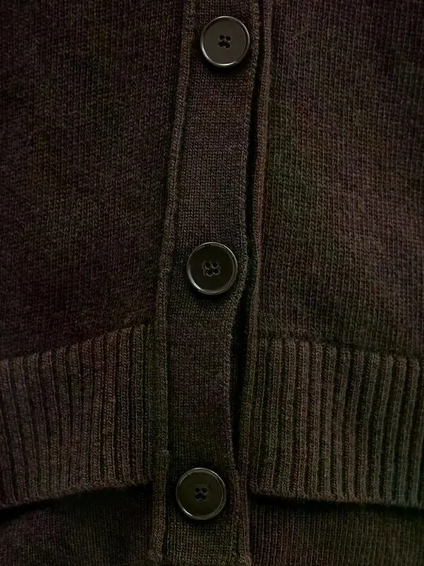 Sisley V-neck Button Vest