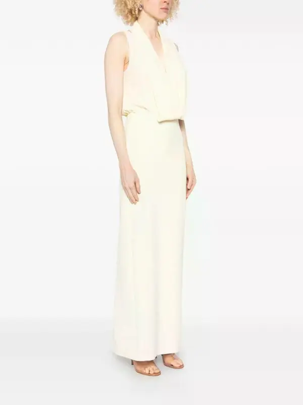 Patrizia Pepe Draped Long Dress