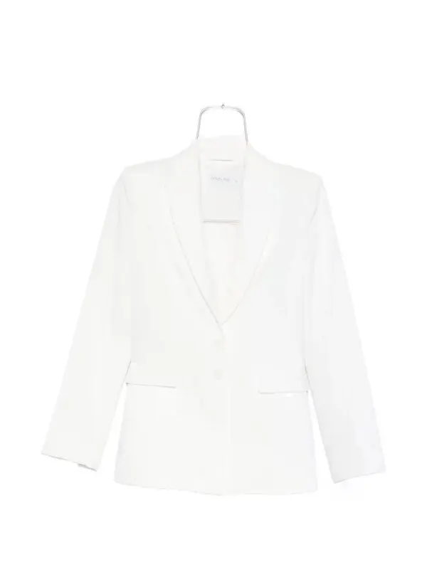Patrizia Pepe Single-breasted Blazer - White