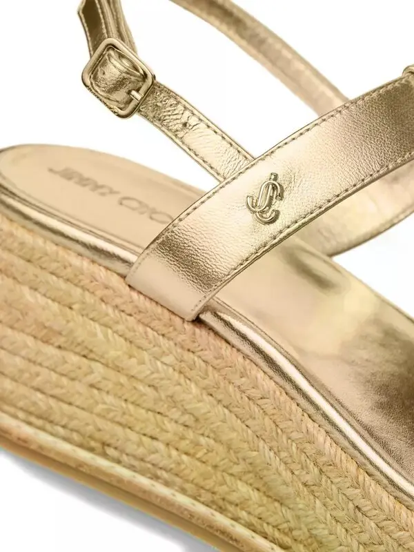 JIMMY CHOO Theia 60 Heeled Espadrilles