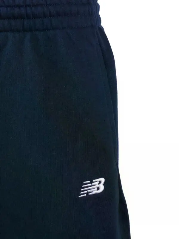 NEW BALANCE Cotton Track Pants - Blue