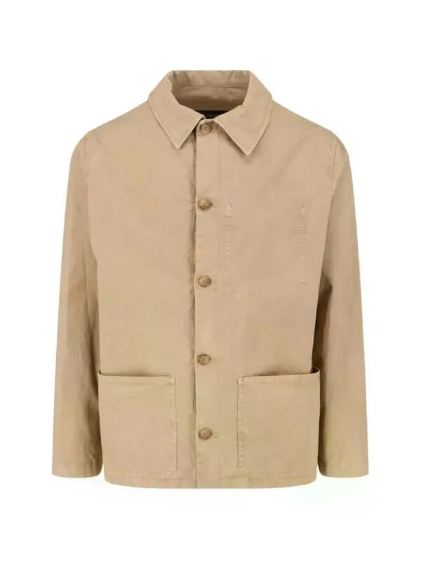 WHITE SAND Buttoned Jacket - Neutrals