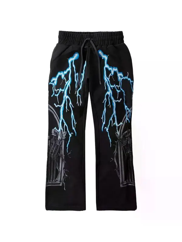 WHO DECIDES WAR Engine Sweatpants - Black