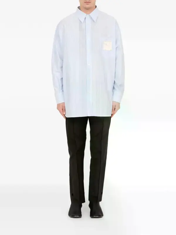 MAISON MARGIELA Long Sleeve Striped Shirt