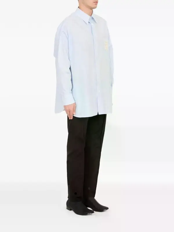 MAISON MARGIELA Long Sleeve Striped Shirt