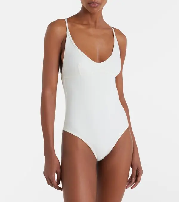 TOTEME Scoop Swimsuit - Yellow