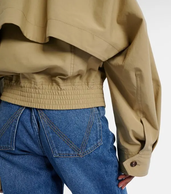 Bottega Veneta Intrecciato Leather-trimmed Blouson