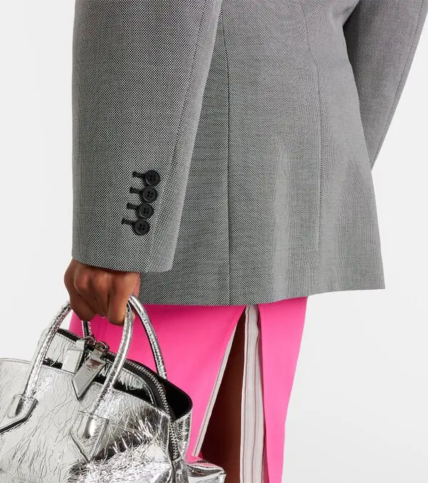 Attico Wool And Cotton Blazer