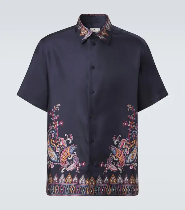 Etro Paisley Silk Shirt