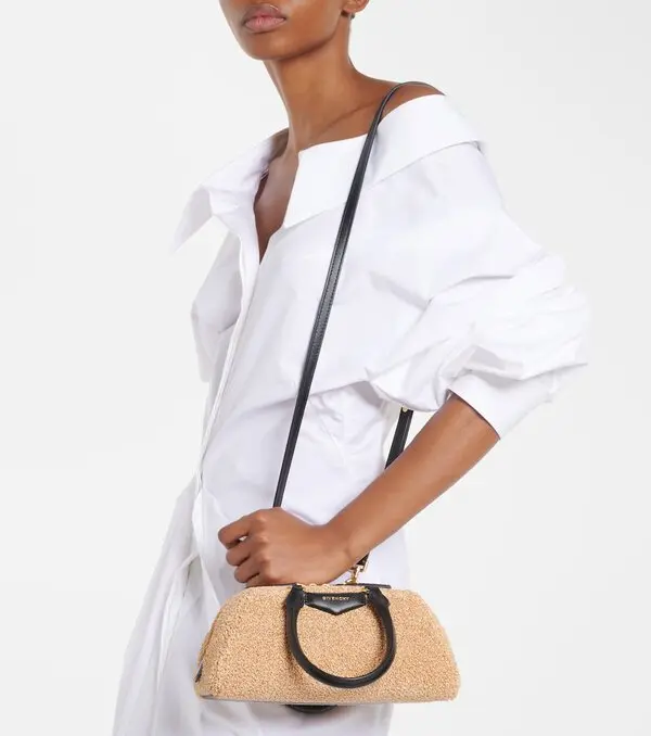 Givenchy Antigona East-west Mini Top-handle Bag - Beige