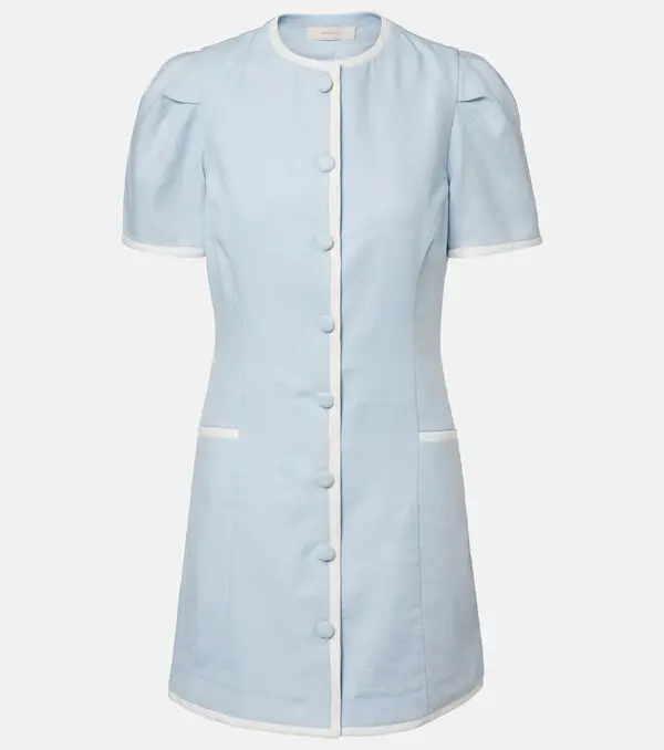 Faithfull The Brand Madeline Linen Mini Dress